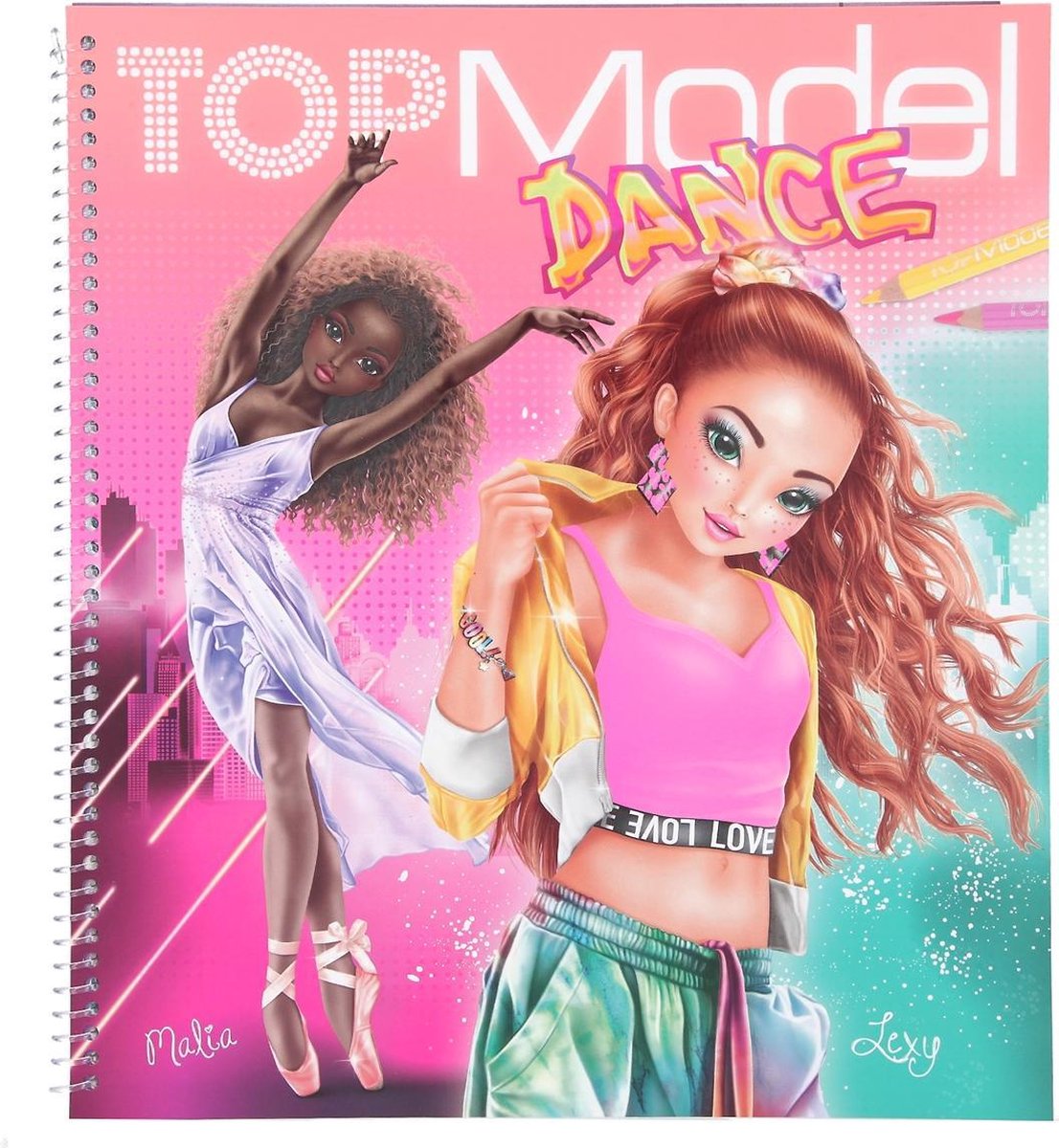 Livre de coloriage TOPModel DANCE | bol.com