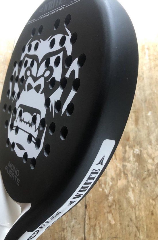 Belgisch Mono Fuerte White padel racket - premium Quality | bol