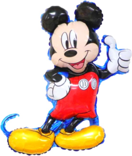 Blije Ballon® - Mickey Mouse Ballon - 78 x 56 cm - Disney - Inclusief ...