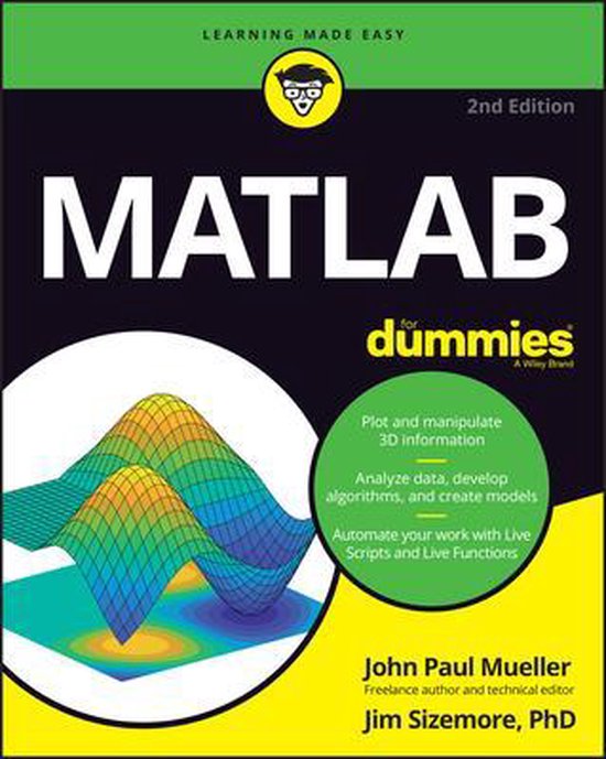 MATLAB For Dummies, 2nd Edition | 9781119796886 | Jp Mueller | Boeken ...