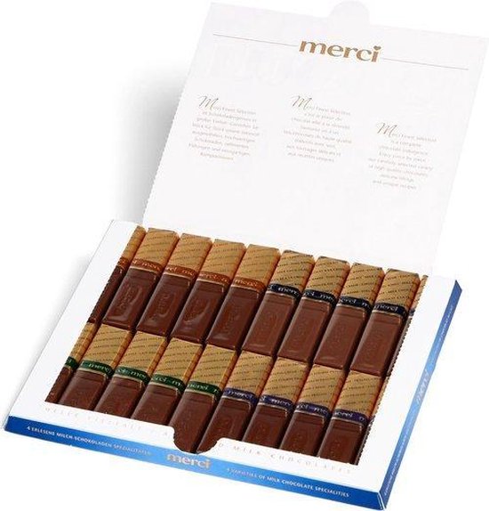 Merci 250 Gram Melk Chocolade Cadeau Assortiment | bol