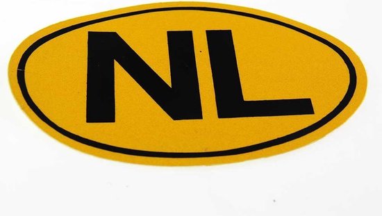 NL Sticker geel reflecterend | bol