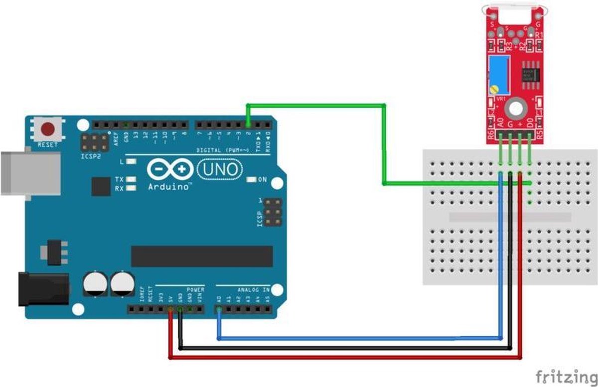 OTRONIC® Reed Switch Sensor Module voor Arduino | ESP32 | ESP8266 | bol.com