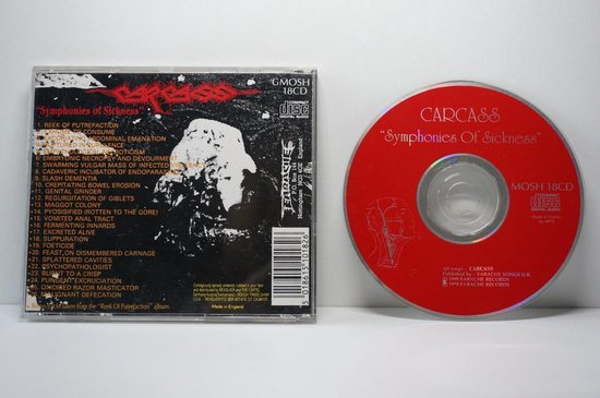 Symphonies of Sickness, Carcass | CD (album) | Muziek | bol.com