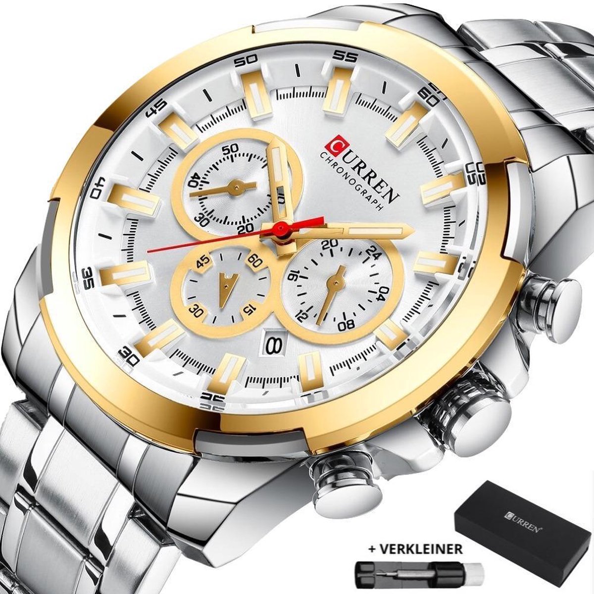 Horloges voor Mannen Heren Horloge Curren Herenhorloge Watch - Jongens ...