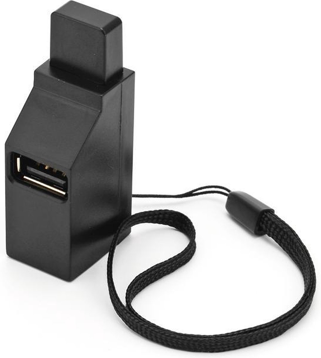 Portable USB-splitter (mini USB Hub) - 3x USB 2.0 | bol.com