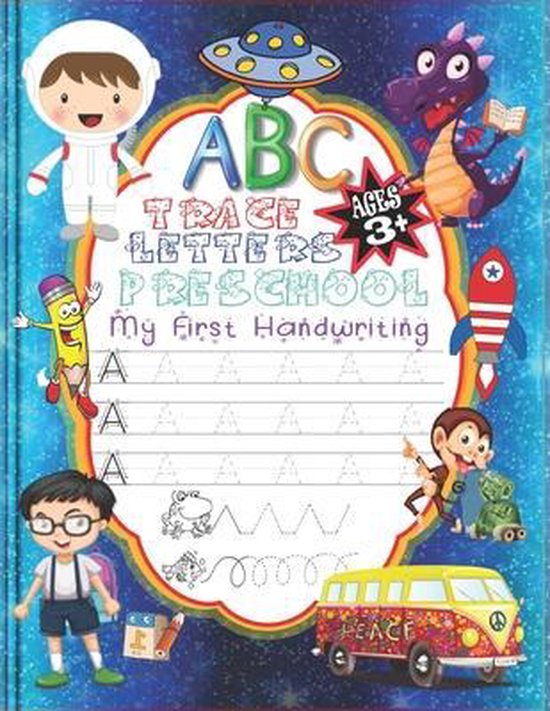 ABC My First Handwriting Trace Letters Preschool, Elise Abrahamsson ...