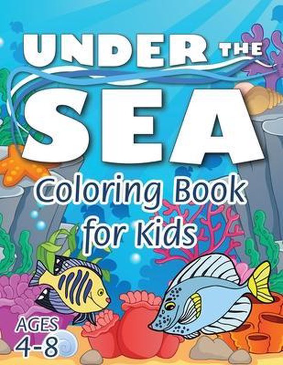 Under the Sea Coloring Book for Kids, Engage Activity Books ...