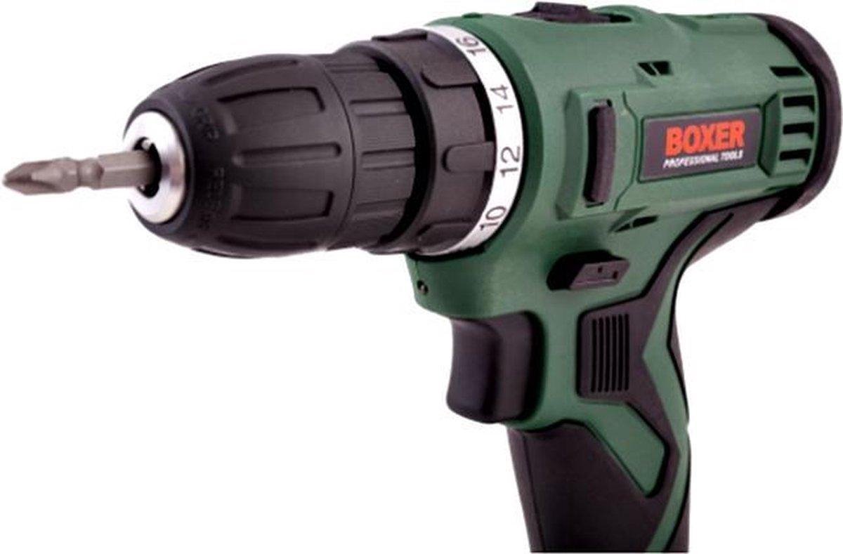 Boxer 18V Lithium Accu Schroef-/Boormachine Set - 2 accu's | bol.com