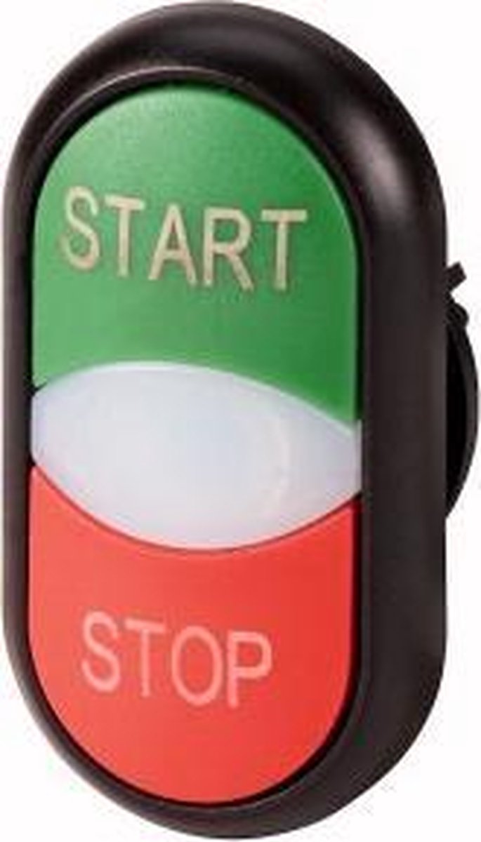 Eaton M22-DDL-WS-GB1/GB0 Dubbele drukknop Kunststof frontring 1 stuk(s) | bol