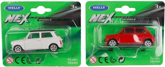 Welly Die-Cast Mini Cooper 1:60 | bol