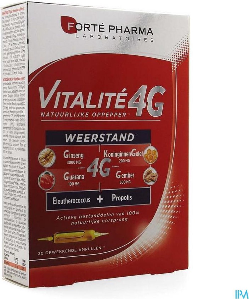 Vitalite 4g Weerstand Amp 20x10ml | bol.com