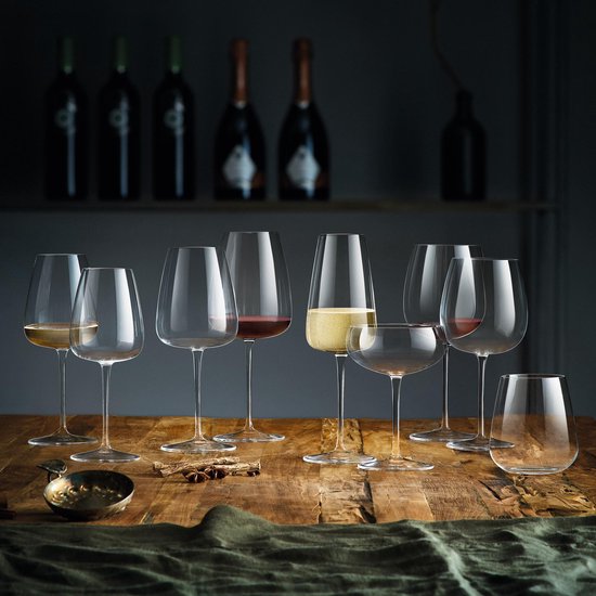 Luigi Bormioli Meravigliosi - Verre à vin - 65cl - 6 pièces | bol.com