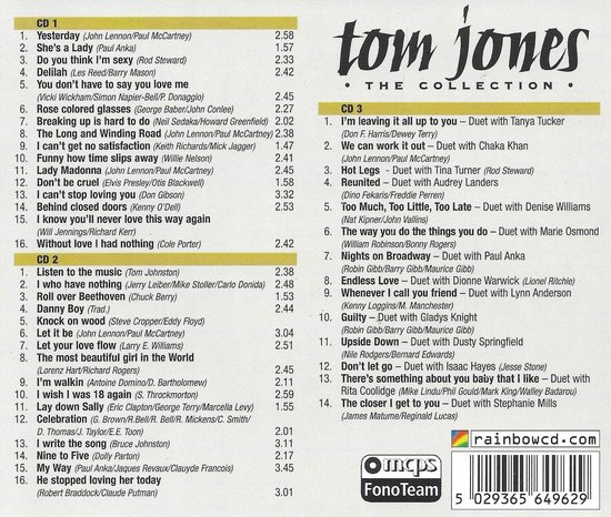 Collection, Tom Jones | CD (album) | Muziek | bol.com
