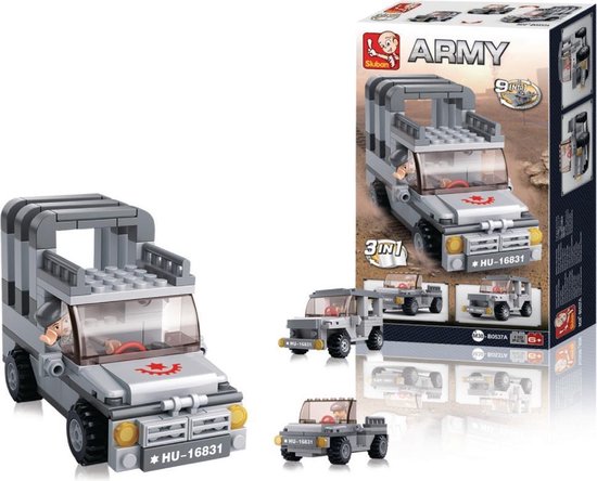 Sluban Army - Jeep 3-in-1 | bol