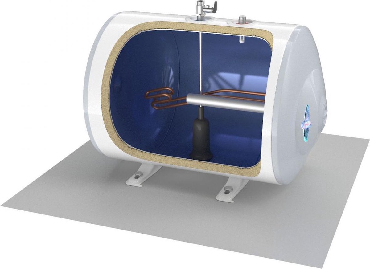 Elektrische boiler 60 liter horizontaal vloermontage 2000 Watt | bol.com