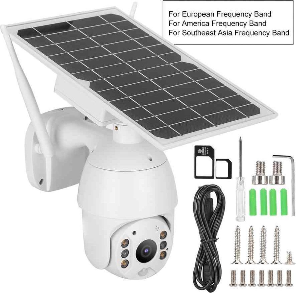 HD Intelligent Solar Energy Alert PTZ Camera 4G | bol
