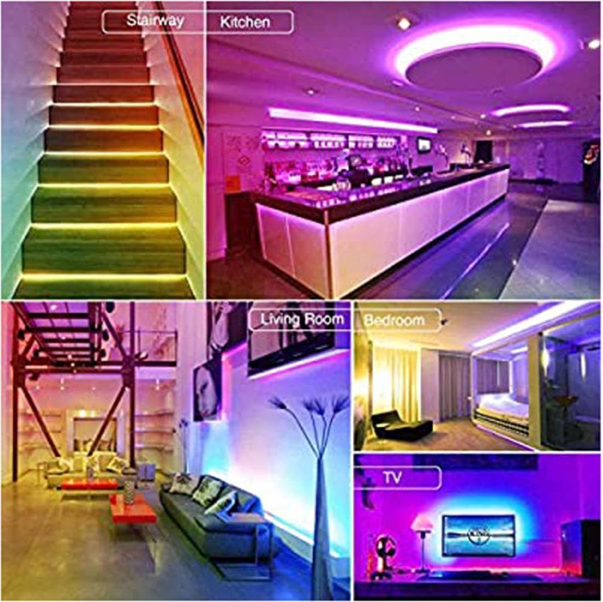 ABC-LED - Led strip - 5 m - RGB - Plug & play 24V Waterproof (IP65 ...