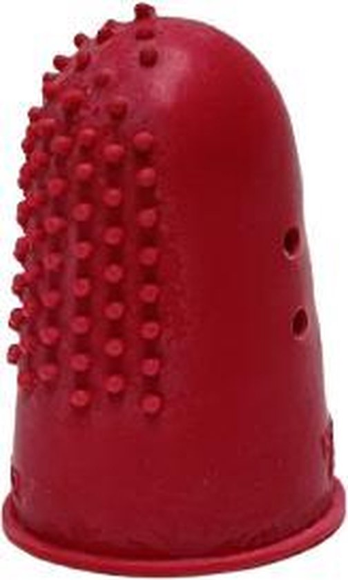 Vingerhoedjes Rood (Medium) 10 stuks diameter 20 mm | bol