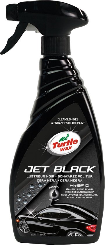 Turtle Wax 53203 Hybrid Jet Black Spray Polish 500ml | bol.com