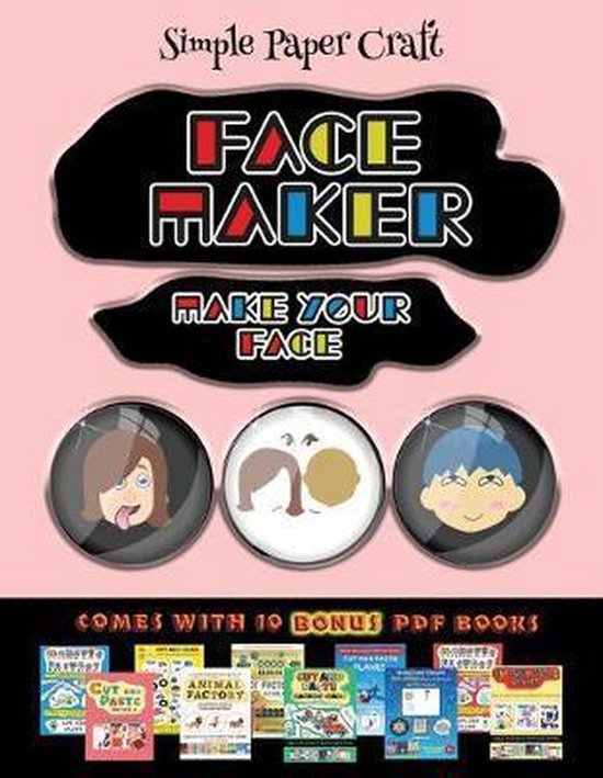 Simple Paper Craft- Simple Paper Craft (Face Maker - Cut and Paste ...
