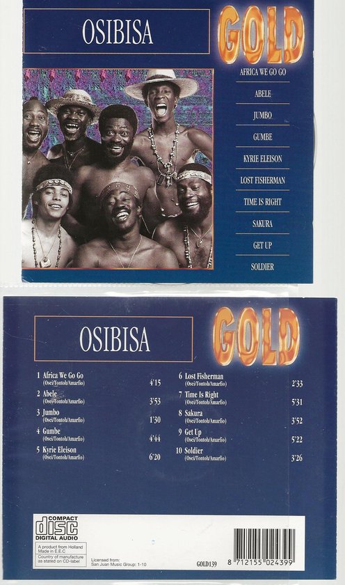Gold, Osibisa | CD (album) | Muziek | bol.com