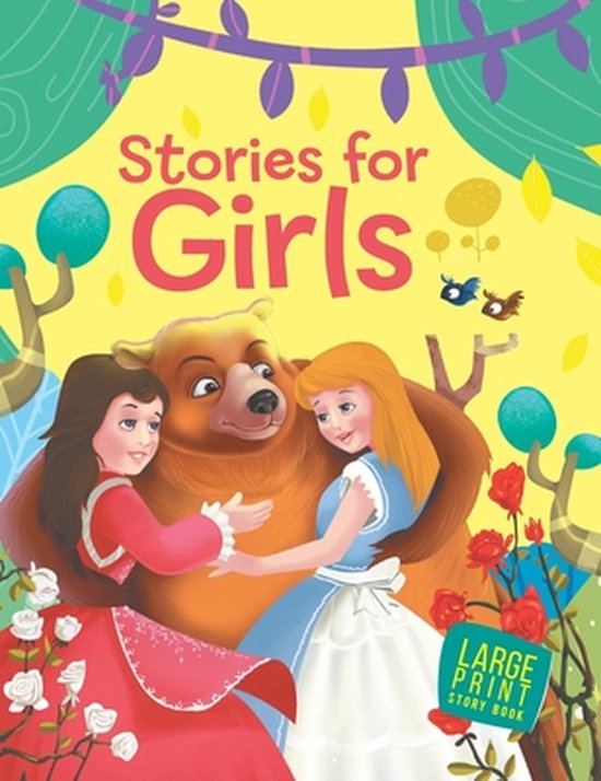 Large Print: Stories for Girls Large Print, OM BOOKS EDITORIAL TEAM ...