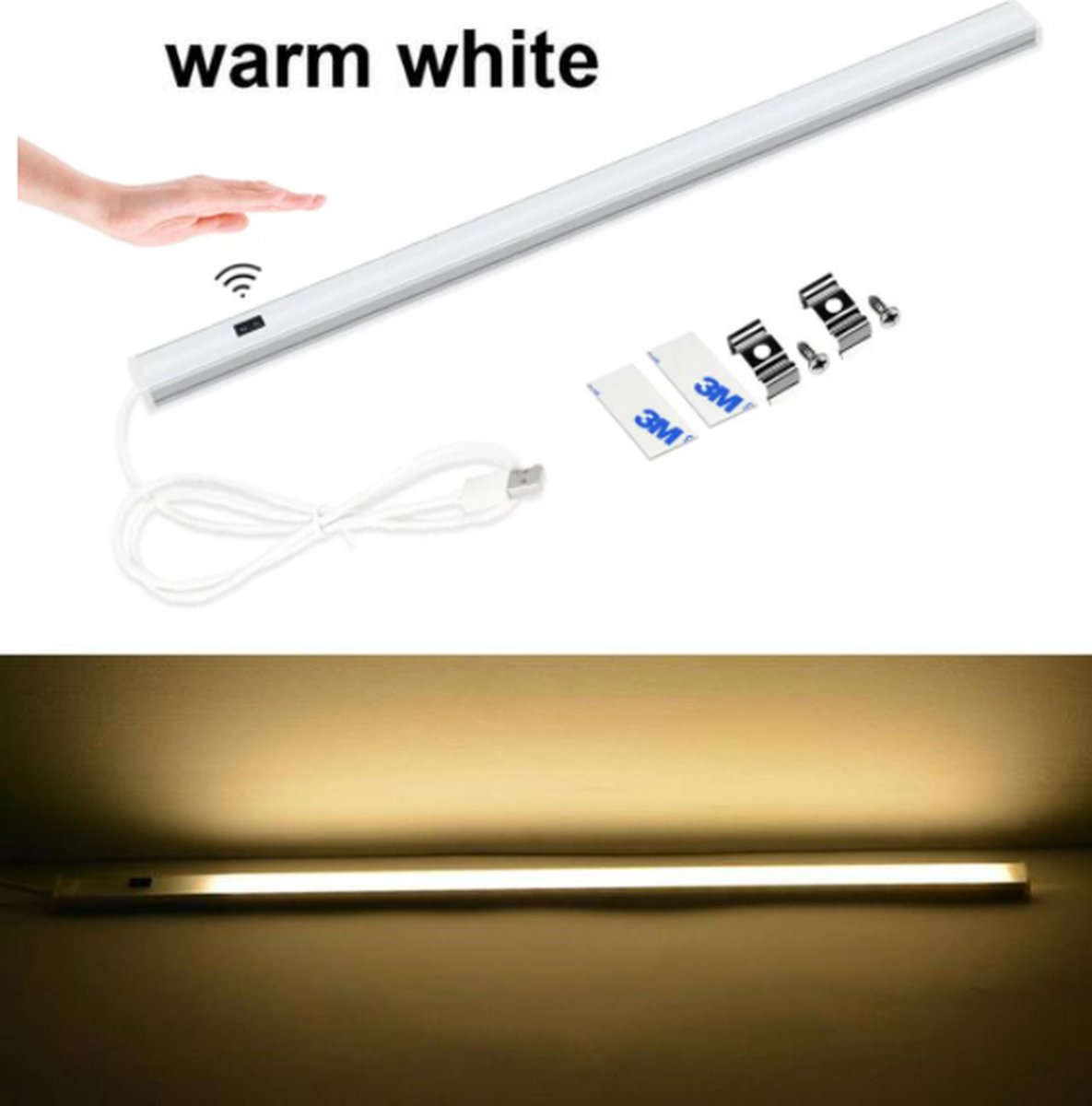 Led lamp hand swipe beweging sensor | 5V | USB | Light Motion Sensor ...