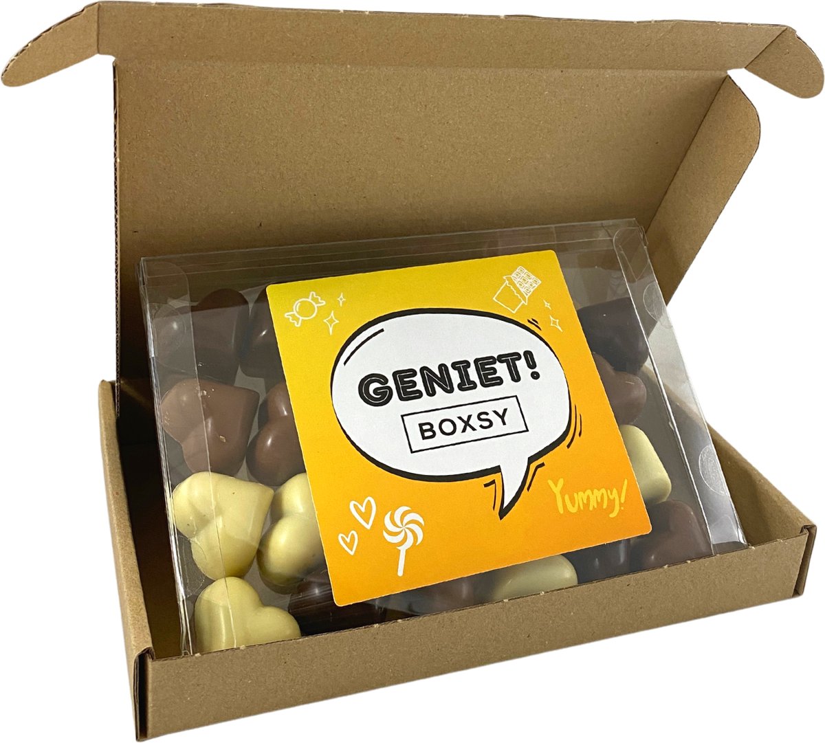 Man-Box Boxsy | Luxe Chocolade Bonbons Brievenbus Cadeau | Brievenbus ...