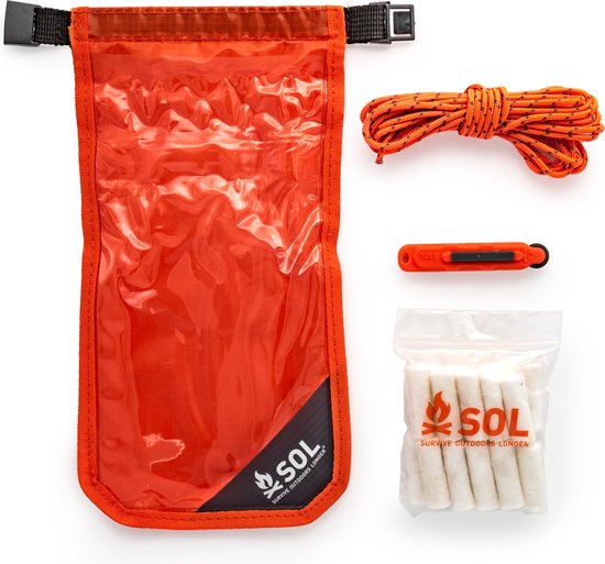 SOL Preppers Fire Lite Survival Vuurstarter Kit - Micro Sparker ...