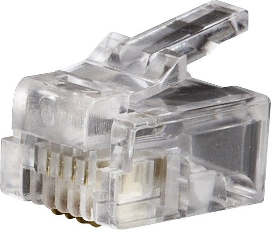 Klein Tools VDV826-601 Telefoon-stekker RJ11 6P4C VDV826-601 Aantal ...