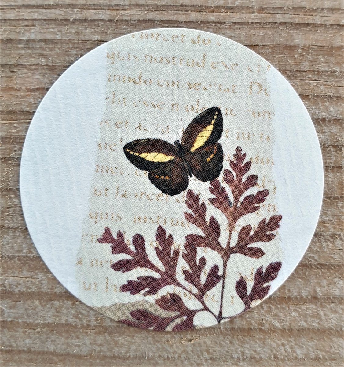 Vlinder Stickers - 24 stuks - Ephemera Butterfly - Sluitsticker ...