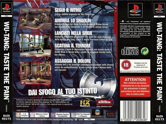 Wu -Tang:Taste The Pain /Playstation 1 | Games | bol.com