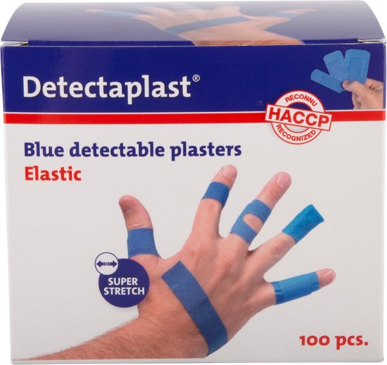 Detectaplast Pleisters - Pak 100 stuks | bol.com