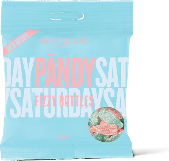 Pandy Active Lifestyle Candy - Fizzy Bottles - Low Sugar - High Fiber ...