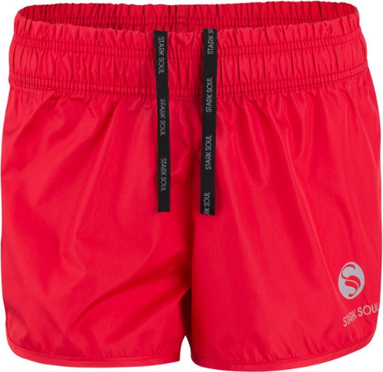 Dames sportshort - Quick Dry - Rood - Maat M | bol