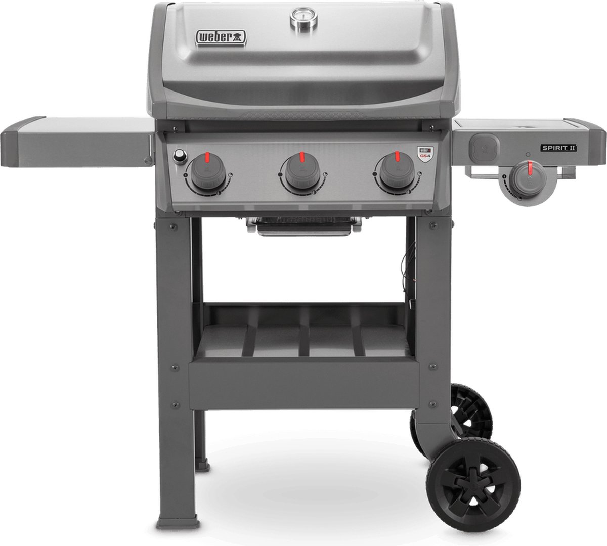 Weber Spirit S-320 Premium Grill Verrijdbaar Gas Roestvrijstaal | bol.com