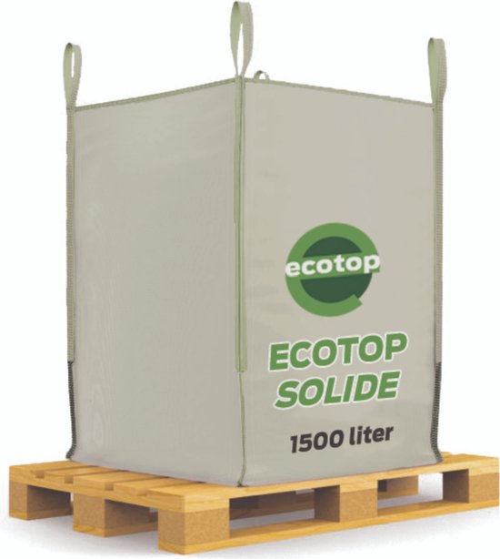 Ecotop Solide in Big Bag 1500L | Meststof op basis van koemest met natuurlijke... | bol