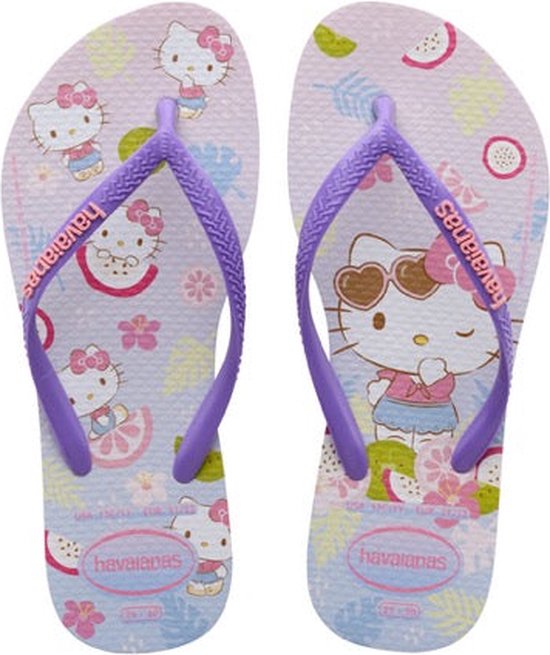 Havaianas Slim Kids Hello Kitty Quiet Lilac | bol