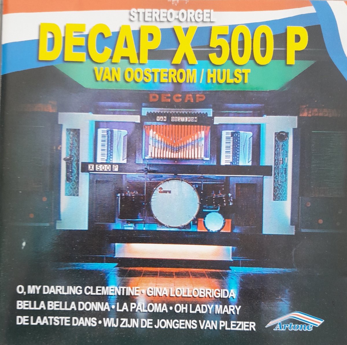 Stereo orgel decap X, Van Oosterom Hulst Decap Orgel | CD (album ...