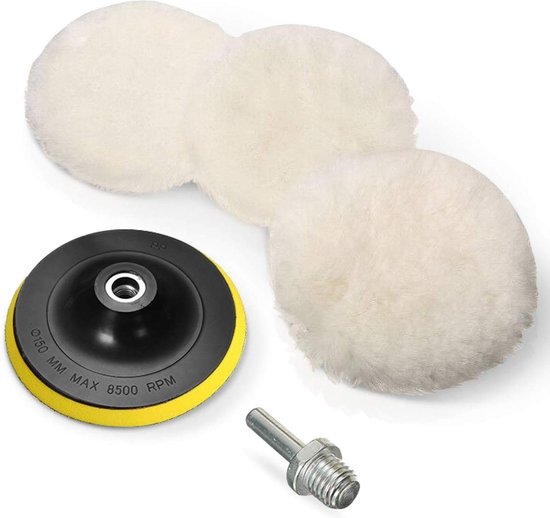 MATCC Pollijst schijven - 6 inch Polijsten Buffer Pads - olijstpads ...