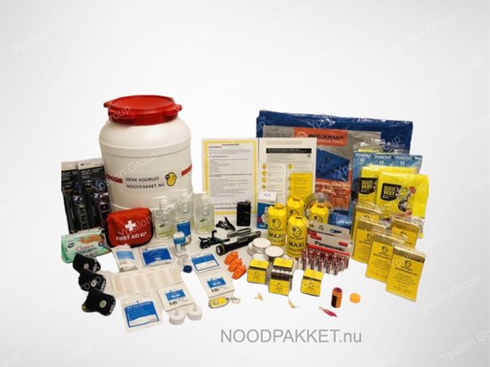 Noodpakket Ton XXL - 3 - 5 personen huishouden - Denk Vooruit ...