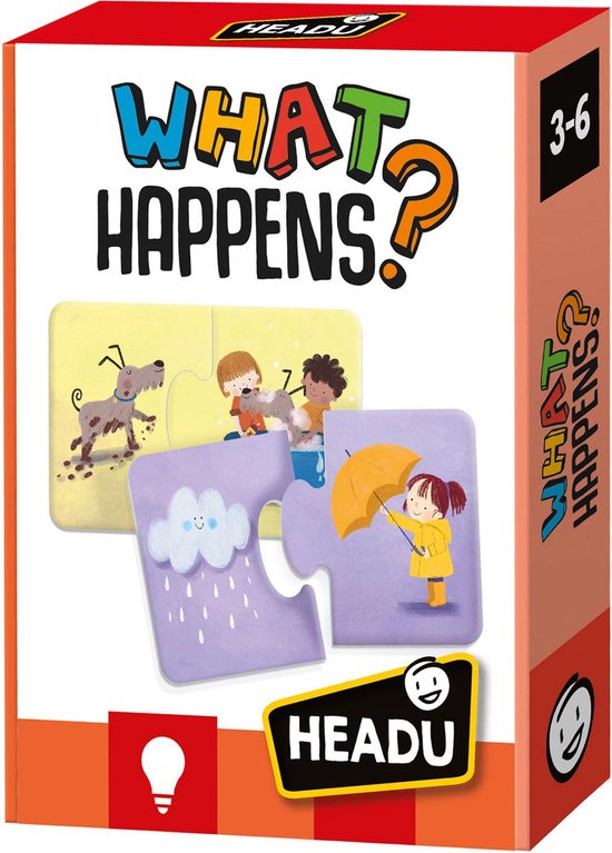 headu what happens puzzel spel | bol.com