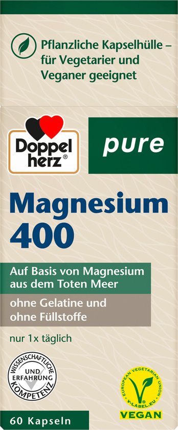 Doppelherz Magnesium 400 capsules (60 stuks), 45,7 g | bol