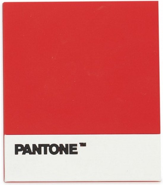 pannenonderzetter Pantone 14,2 x 15,5 cm siliconen rood | bol