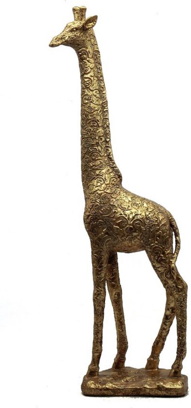 Am-design floristik Giraf goud poly 18*55 | bol