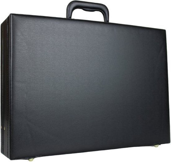 Attaché case Zwart - Similicuir - Porte-documents - Serrure à combinaison - Etui pour... | bol.com