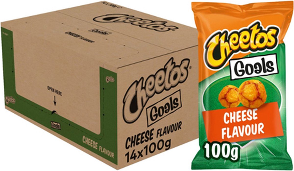 Cheetos - Goals Kaas Chips -14x 100g | bol