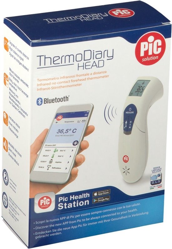 PIC Thermodiary Hoofd Thermometer | bol.com