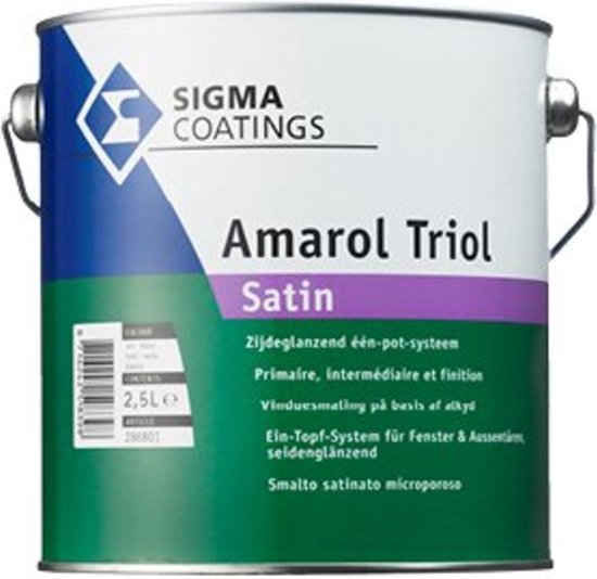 Sigma Amarol Triol Satin Basis Zx - 0,5 L | bol.com